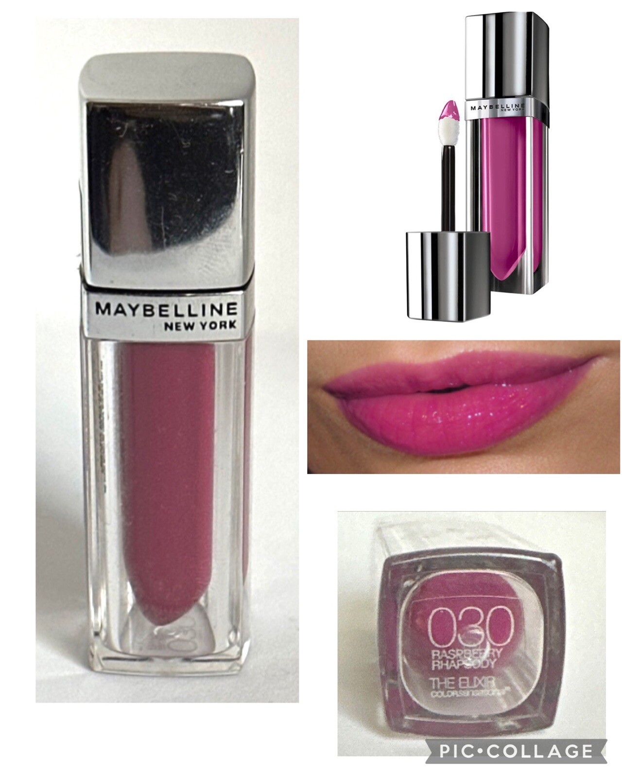 Maybelline Color Elixir Lip Color 030 Raspberry Rhapsody 0.17 fl oz New ...