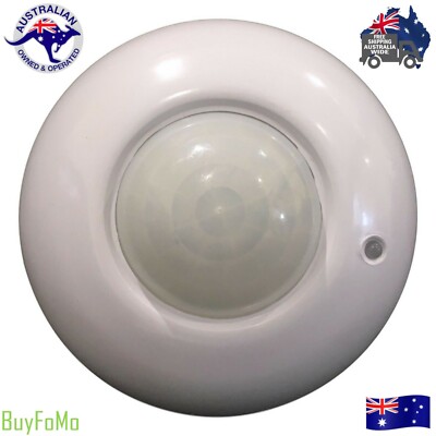 Stand alone PIR 360° White Security Infrared Motion Sensor Wall ...