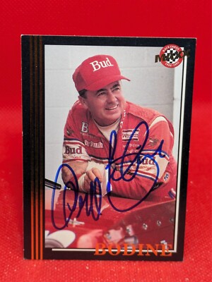 AUTOGRAPH on card: Geoff Bodine 1992 Maxx #15 | eBay
