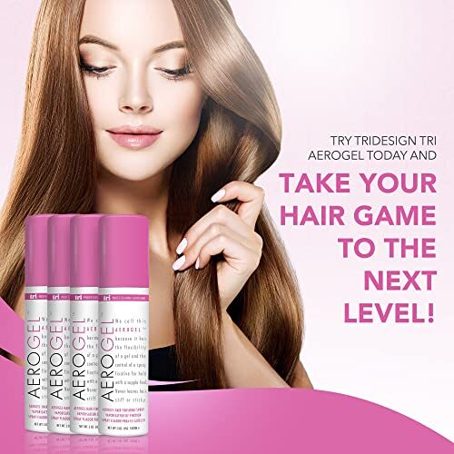 Aerogel Hair Spray - Extra Hold, Free & Clear Hairspray Firm Hold ...