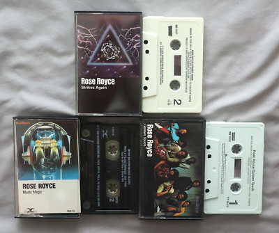 Rose Royce: Music Magic + Strikes Again + Golden Touch. Cassette Tape ...