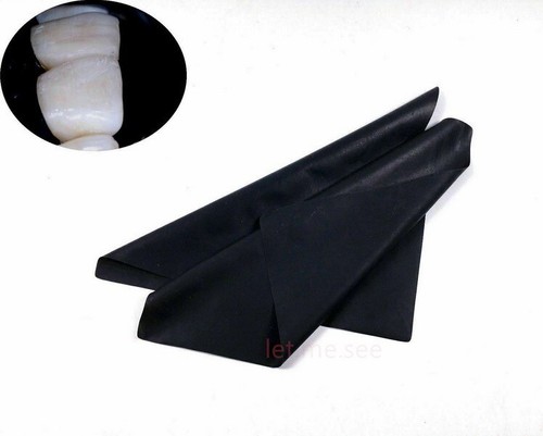 Dental Endodontic Rubber Dam Natural Latex Medium Gauge 6"x6" 36 Sheets ...