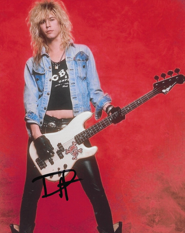 Duff McKagan Bassist Gun N Roses Signed 8x10 Photo COA Exact Proof ...