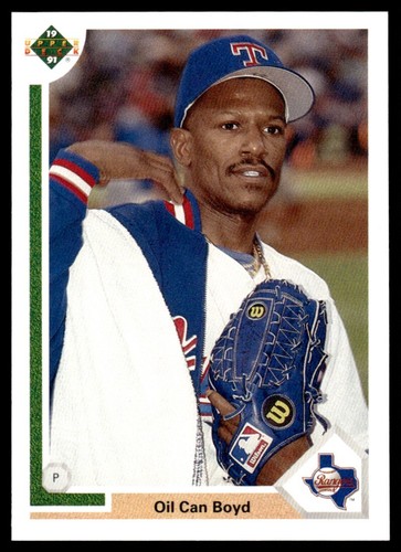 1991 Upper Deck Final Edition Oil Can Boyd Texas Rangers #51F | eBay