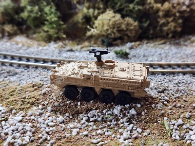 N Scale 1:160 M1126 ICV US Army Desert Camo - Mk 19 grenade launcher ...