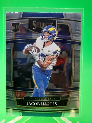 2021 NFL SELECT JACOB HARRIS Rookie Base FIELD LEVEL RC #380 LA RAMS | eBay