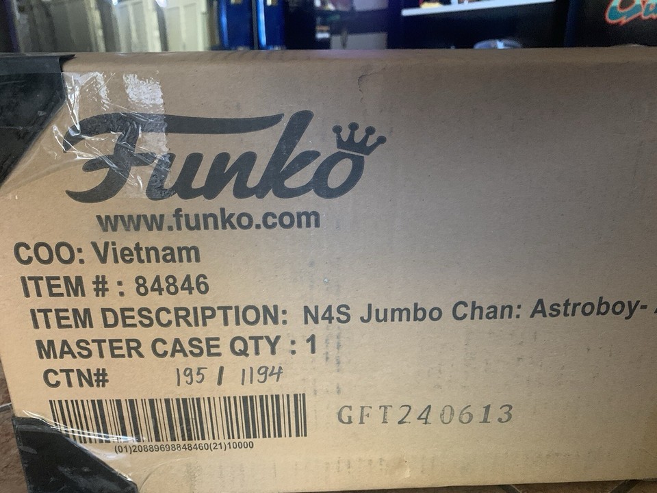 IN HAND Jumbo Chan Astro Boy 14” Vinyl Collectible Funko Limited ...