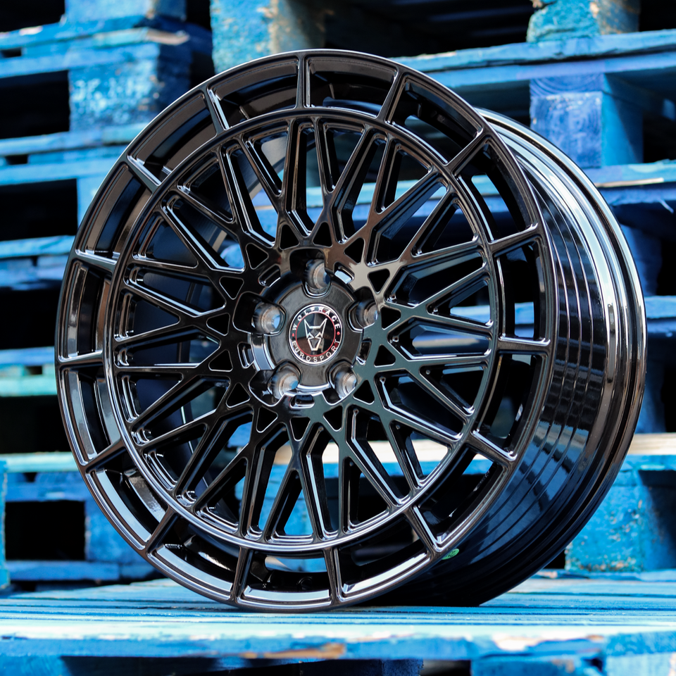 20" RANGE ROVER SPORT L320 L494 WOLFRACE EUROSPORT VENOM GLOSS BLACK 8 ...