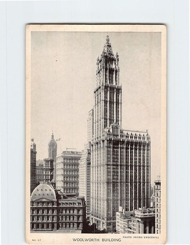 Postcard Woolworth Building New York City New York USA | eBay
