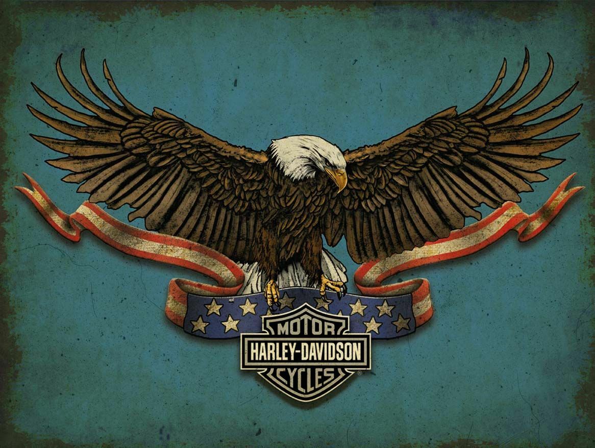 Harley Davidson Eagle Logo Wallpaper