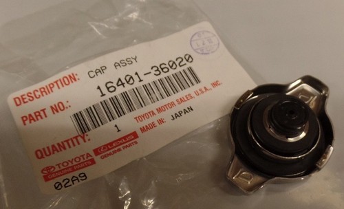 OEM Toyota (16401-31520) Radiator Cap Sub-Assembly NEW NUMBER 16401 ...