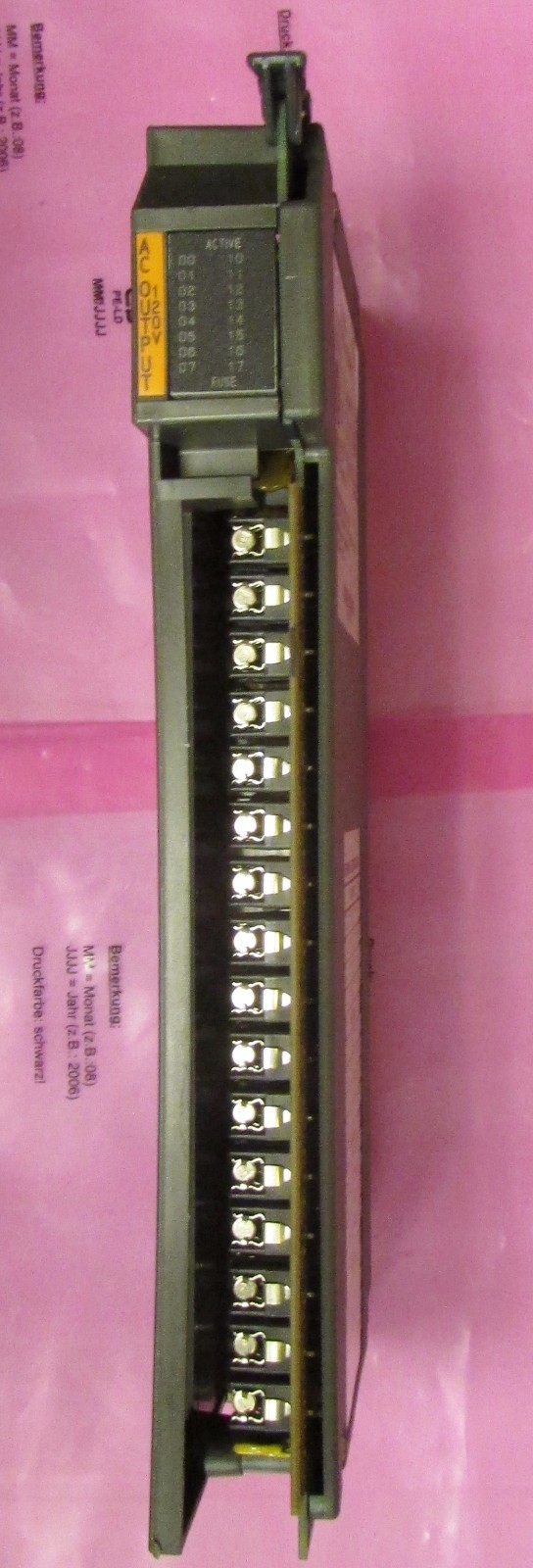 ALLEN BRADLEY 1771 OD16 Series B Rev A03 Isolated 120V AC Ouput Module ...
