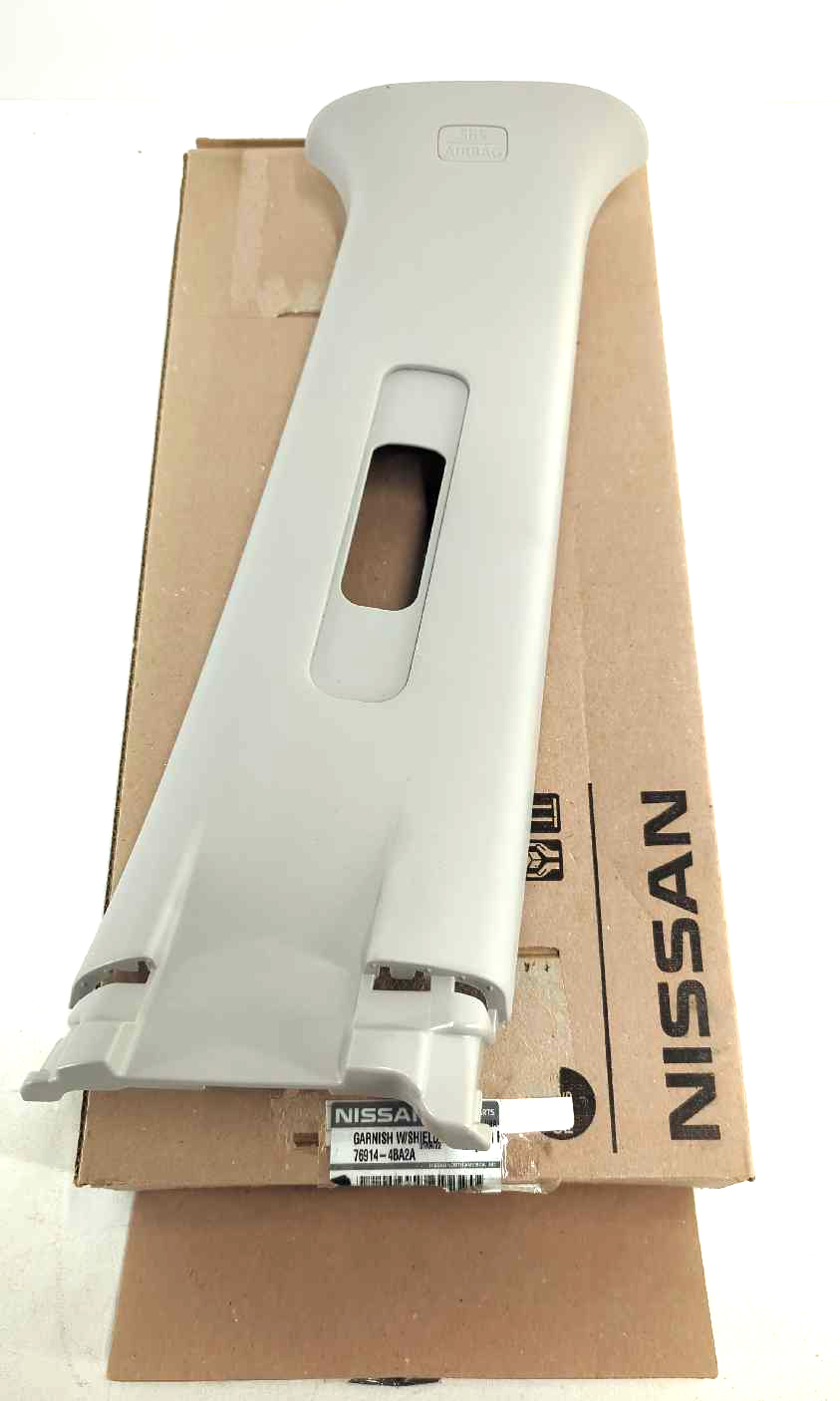 New OEM Nissan Center Pillar Trim 2014-2020 Rogue Grey 76914-4BA2A RH ...