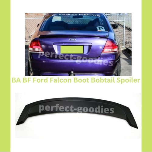 Plastic Made Rear Boot Bobtail Spoiler Wing For BA BF Falcon XR6/ XR8 ...