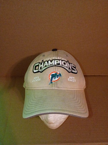 NFL AFC East Champions 2008 Miami Dolphins Strapback Hat. | eBay