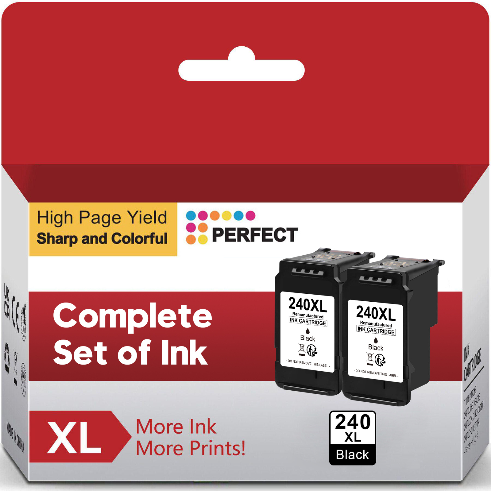 Ink Cartridge for Canon PG240XL CL241XL PIXMA MG2120 MG2220 MG3120 ...