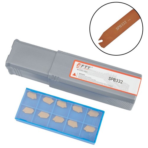 Cemented Carbide CNC Blade High Hardness With SPB332 SPB32-3 Brand New ...