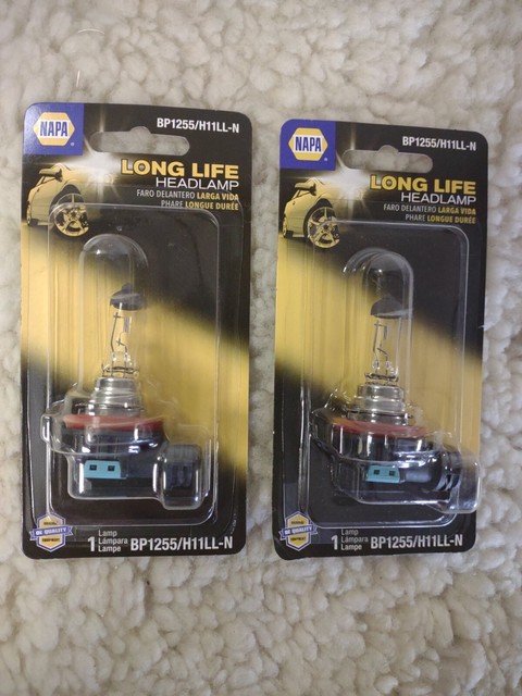 Headlight Headlamps Bulb H11 Series Halogen Lamps NAPA Bp1255/h11ll-n ...