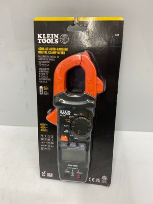 Klein Tools CL320 40 Ohms 600V 400A AC Auto-Ranging HVAC Digital Clamp ...