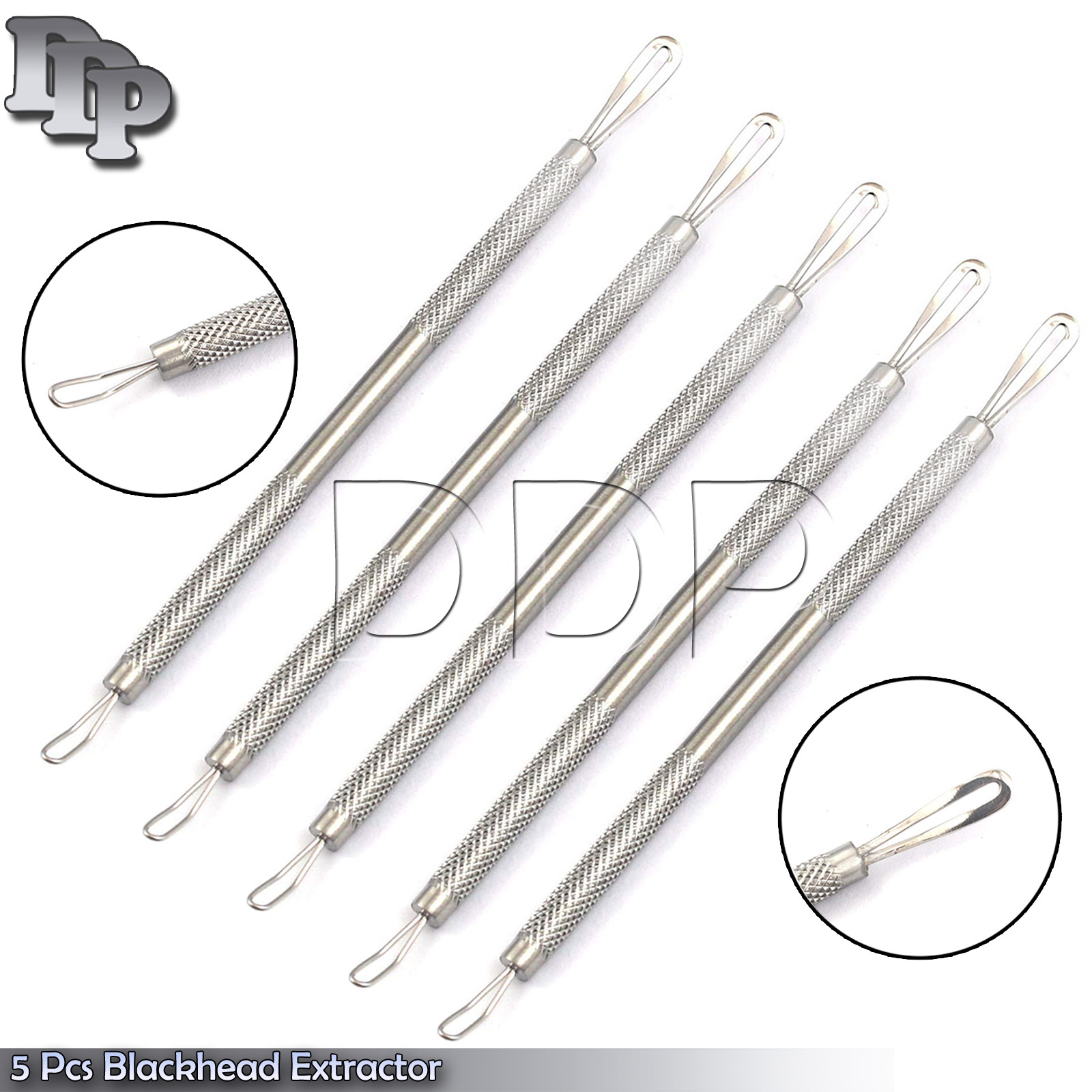 5 PCS Blackhead Removal Type 7 Comedone Extractors Acne Pimple Blemish ...