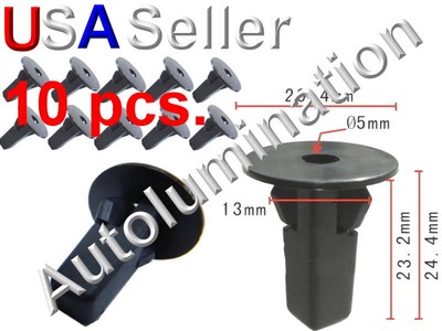Fender Liner Hood Side Moulding Grommet Nut Mudguard Toyota Lexus 90189 ...