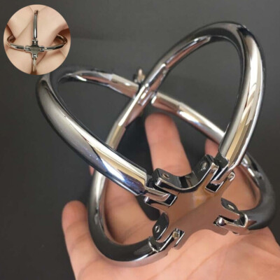 Cross Handcuffs Wrist Bondage Lockable BDSM Shackle Bondage Torture ...