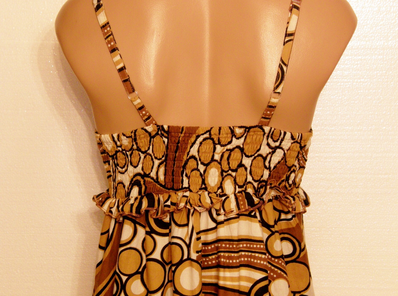 #7302 CUTE!! NEW W/$48 TAGS 'CYNTHIA MEHRA' JUNIORS DRESS ADJ. STRAP ...