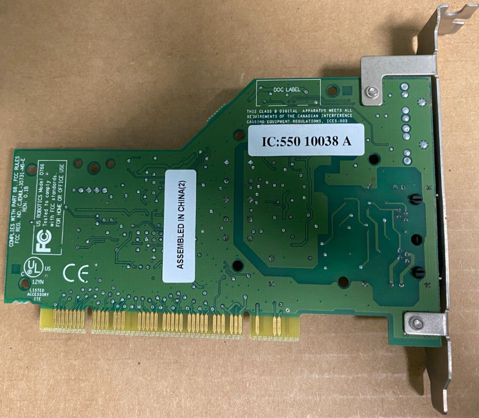 USRobotics USR5699B 56K Modem PCI | eBay