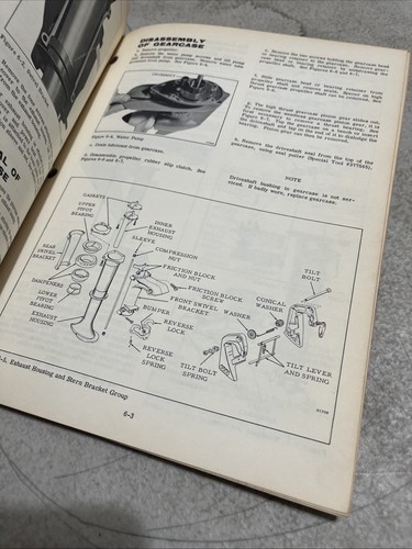 1970 Evinrude Lightwin Yachtwin 4 HP Model 4006 4036 Outboard Service ...
