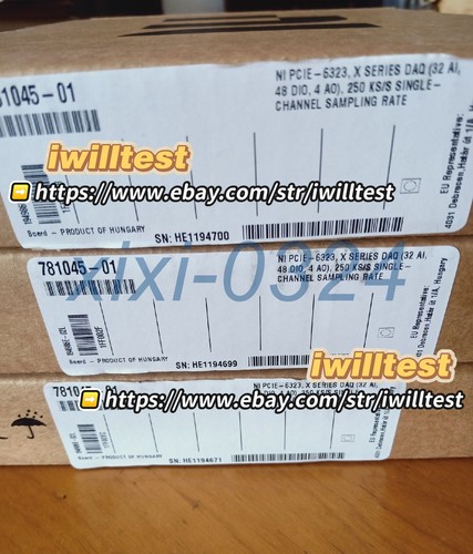 1pcs NEW NI 781045-01 PCIE-6323 Data Acquisition Card DHL shipping | eBay