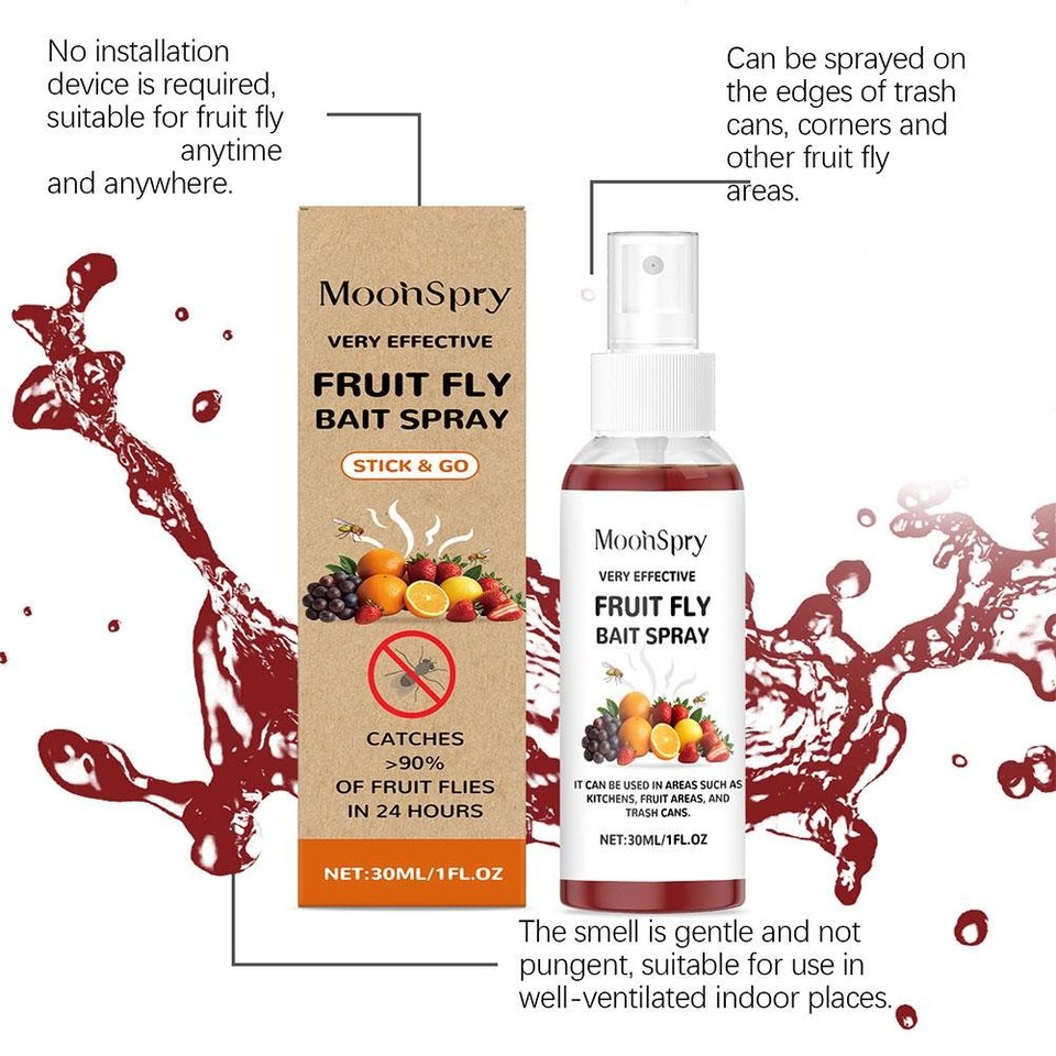 Fruit Fly Trap Fructose Sorbitol Formula Efficiently Capture Kitchen ...