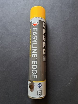 ROCOL EASYLINE EDGE LINE MARKING YELLOW PAINT - 750ml AEROSOL | eBay UK