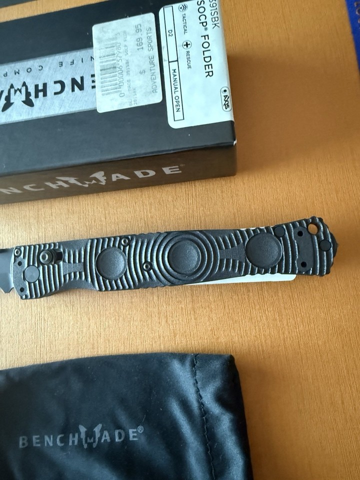 BENCHMADE - 391SBK SOCP - DISCONTINUED - 1ST PRODUCTION - 671 of 1200 ...