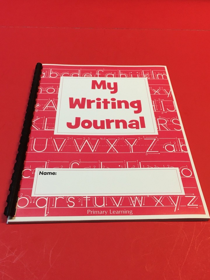 Primary Learning My Writing Journal - 30 Pgs (Red) Single Book. | eBay