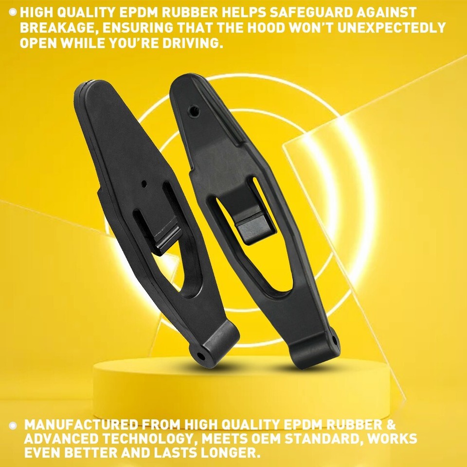 FOR Kenworth W900 Peterbilt 377 378 379 Hood Latch Kit 1 Pair OEM # L56 ...