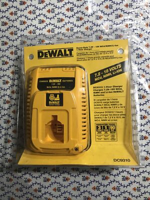 DeWalt DC9310 7.2V-18V NICD/NIMH/LI-ION Fast Charger “New” | eBay