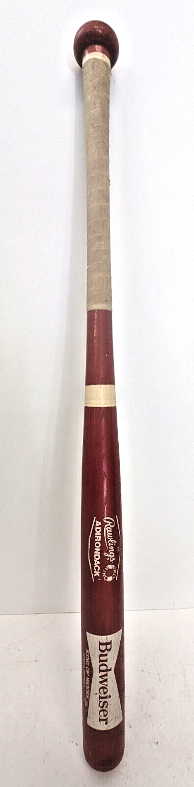 Vintage Budweiser King of Beer Rawlings Pro Ring Adirondack Wood ...