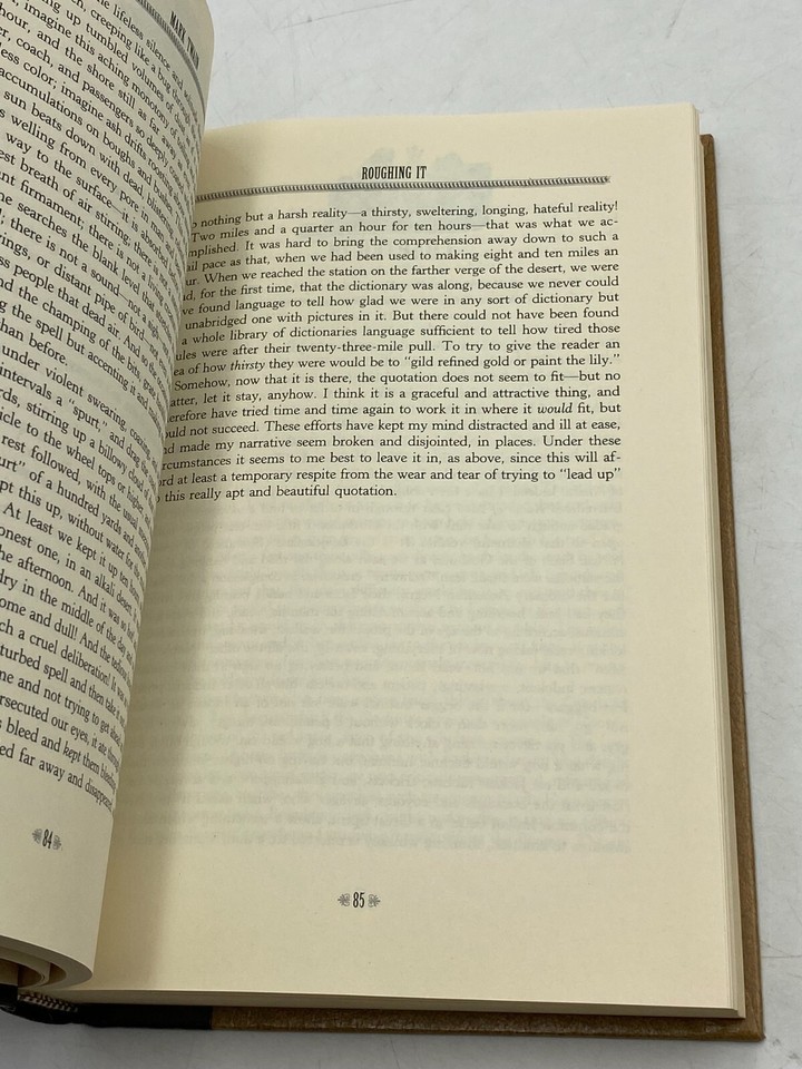ROUGHING IT by Mark Twain 1994 Reader's Digest World's Best Reading Hardcover 9780895776280| eBay