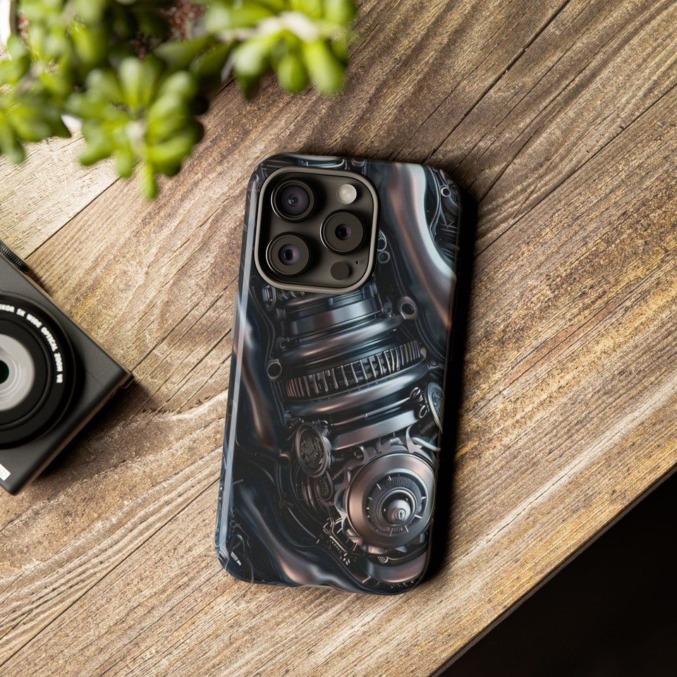 Mechanical Engine Gear iPhone Tough Case - Industrial Design Phone ...