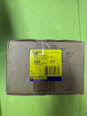 QO2200 NEW! Square D 200Amp 120/240V Circuit Breaker | eBay