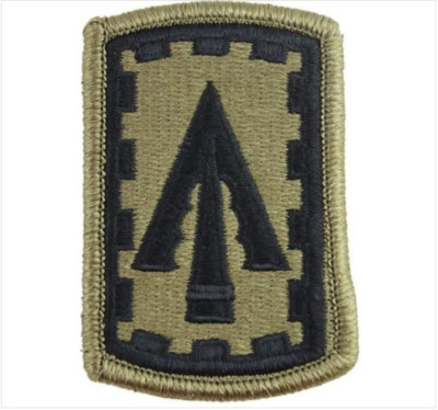 ARMY PATCH: 108TH AIR DEFENSE ARTILLERY BRIGADE - EMBROIDERED ON OCP ...