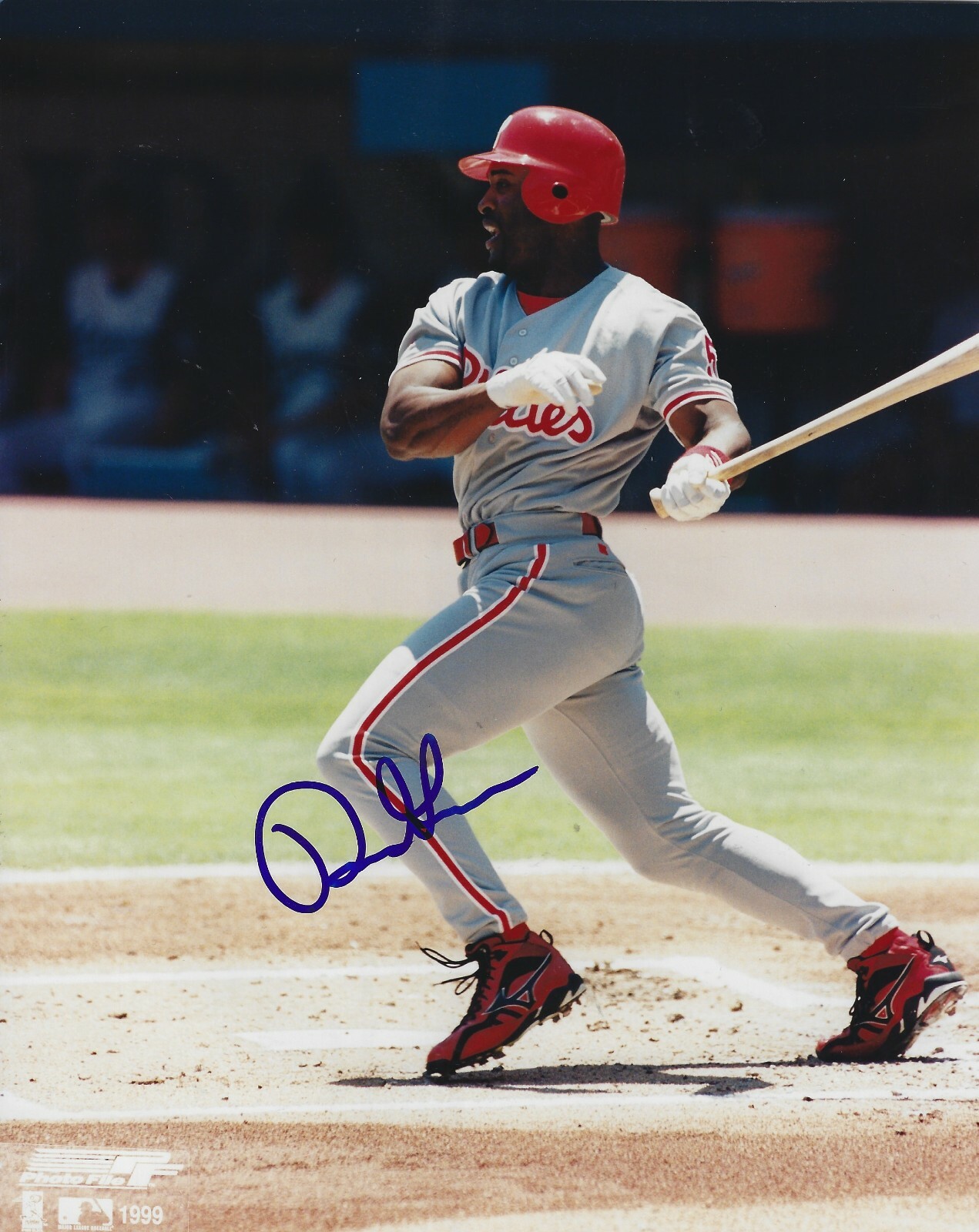 Autographed RON GANT Philadelphia Phillies 8x10 Photo - COA | eBay