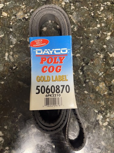 DAYCO 5060870 Serpentine Belt 6PK2210 Brand New | eBay