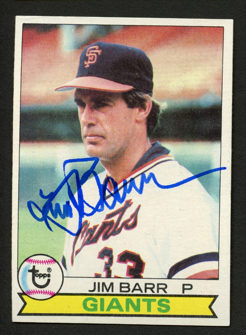 Jim Barr #461 signed autograph auto 1979 Topps Baseball Trading Card | eBay