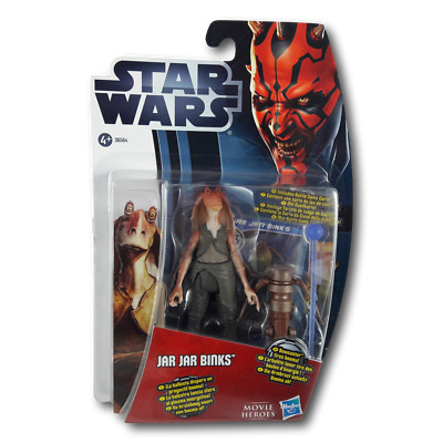 Star Wars Movie Heroes Jar Jar Binks Action Figure | eBay UK