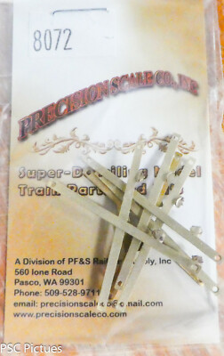 Precision Scale On3 #8072 Braces, Y & Diagonal Cross Braces, On3 Track ...