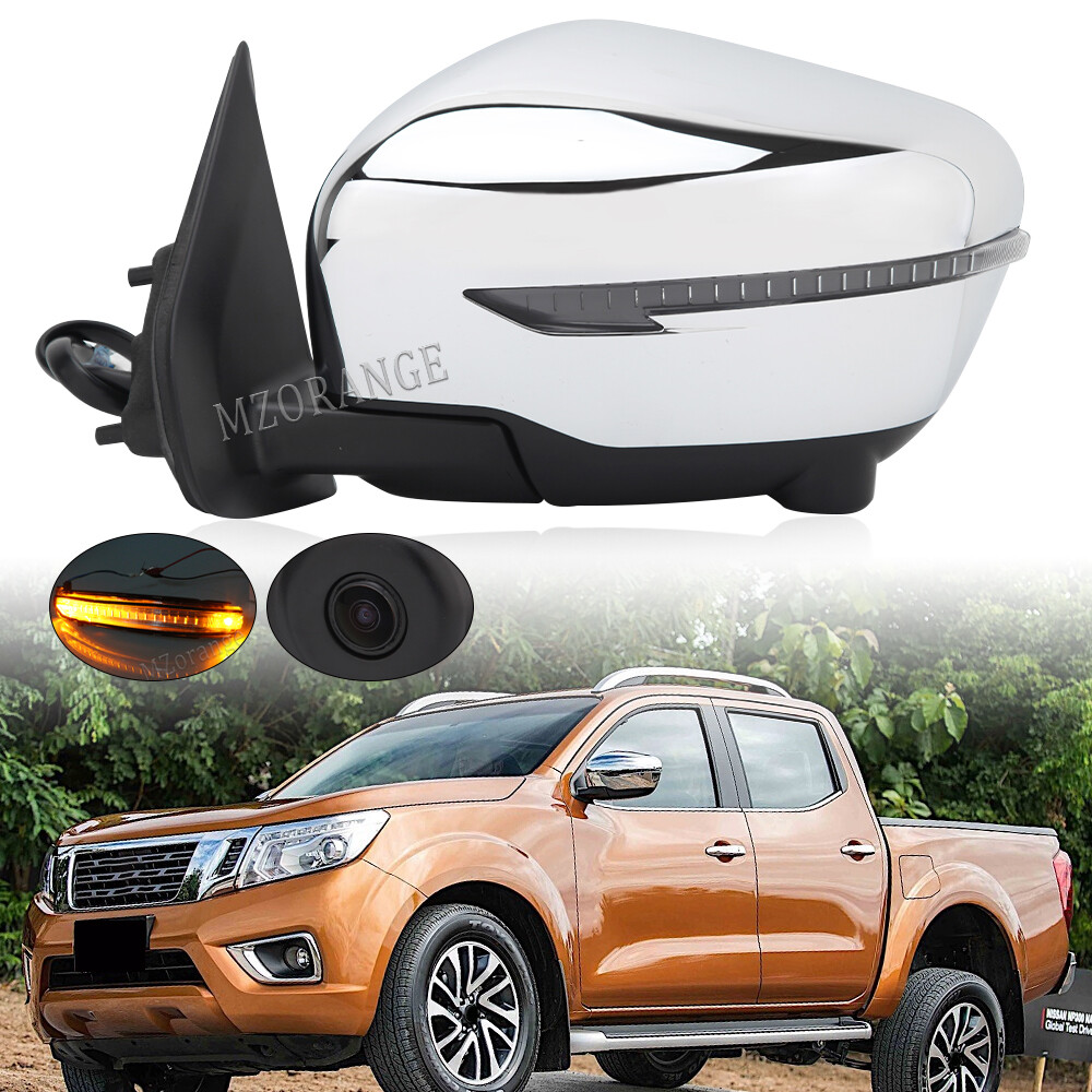 Left Electric 11 Pin Wing Mirror W/Indicator For Nissan Navara D23 ...