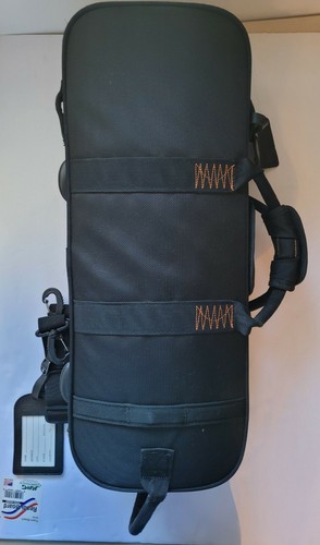 Protec PB301CT PRO PAC Contoured Trumpet Case-Black-with shoulder strap ...