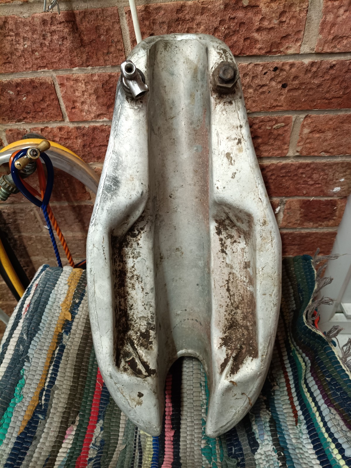 BSA Triumph Tiger Cub Greeves Aluminium Trials Petrol Tank with Cap Pre ...