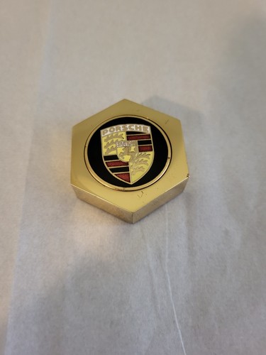 VINTAGE PORSCHE ENAMELED & SOLID BRASS PAPERWEIGHT | eBay